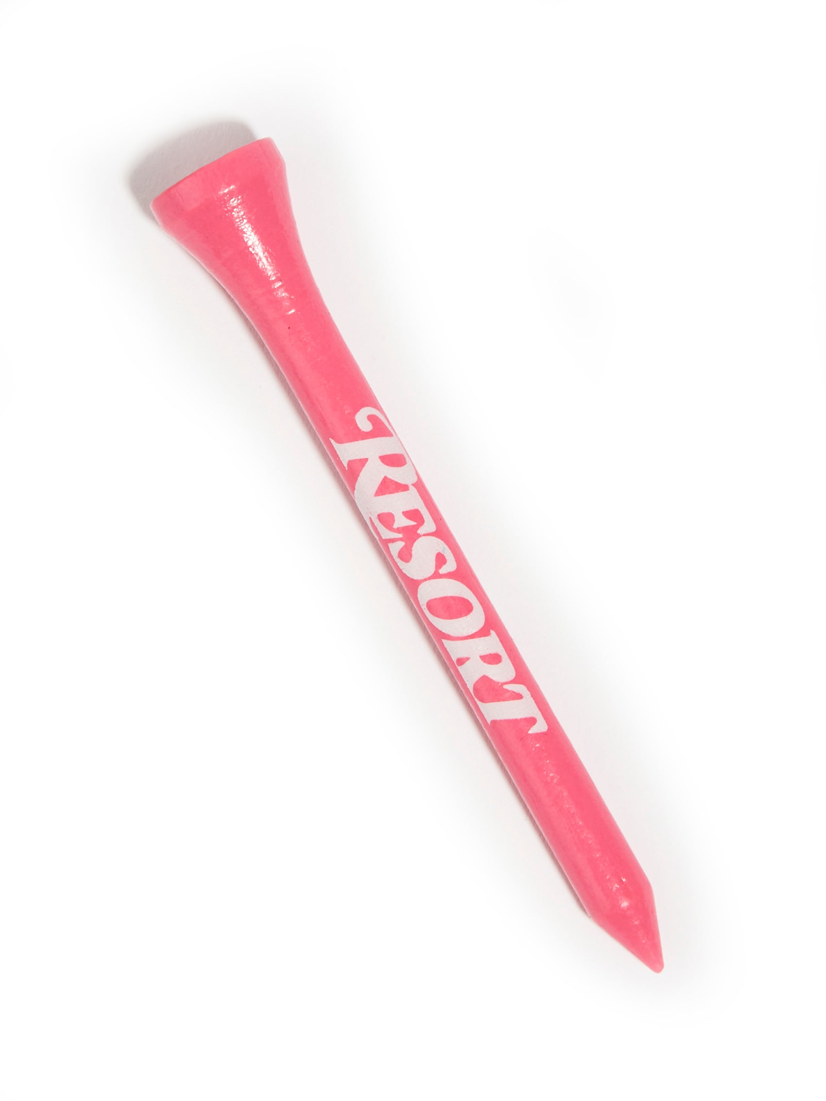 RESORT WOODEN LOGO TEES PINK – Resort Sportswear